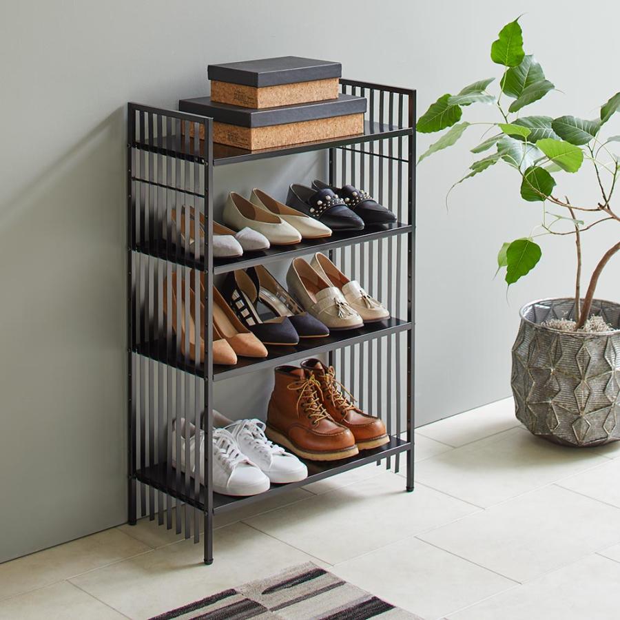 dinos（ディノス） Hanji/ハンジ シューズラック ロータイプ 幅60cm高さ91cm 下駄箱 玄関収納 シューズラック ケース H83502 : ディノス Yahoo!ショッピング店 ...