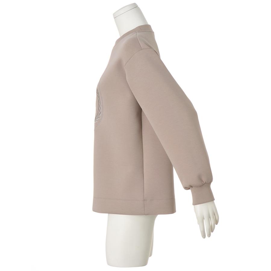 ロゴ刺しゅう入り ダンボールジャージー プルオーバー パーカー スウェット トレーナー 127302 dinos（ディノス） ロゴ刺しゅう入り ダンボールジャージー プル