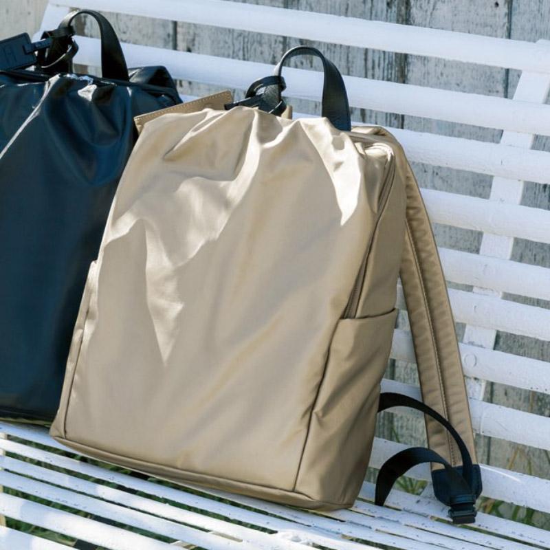 PELLE BORSA バッグ リュックサック ウエストバッグ BORSA/ペレボルサ〈チアーズ〉ギャザーリュック 513001 : ディノス ...