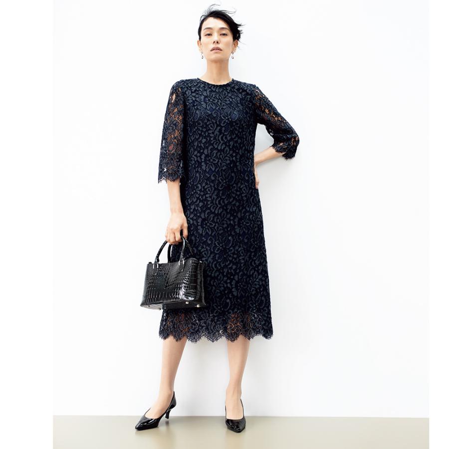 dinos ワンピース チュニック マキシワンピース ロングワンピース アンドレロード社 総レースワンピース 340401 : ディノス Yahoo!ショッピング店 - 通販 - Yahoo ...