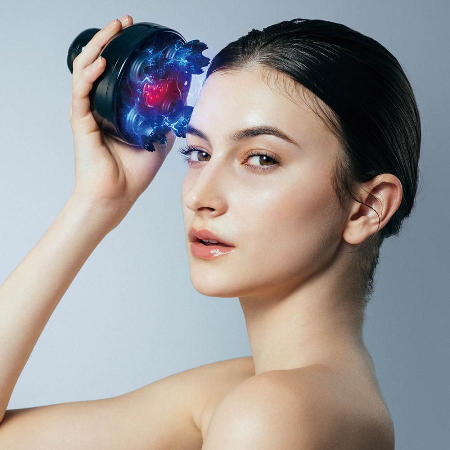 dinos MYTREX/マイトレックス EMSヘッドスパ プロ ヘアケア ヘッドスパ 頭皮マッサージ ヘアブラシ C16043 : ディノス Yahoo!ショッピング店 - 通販 ...