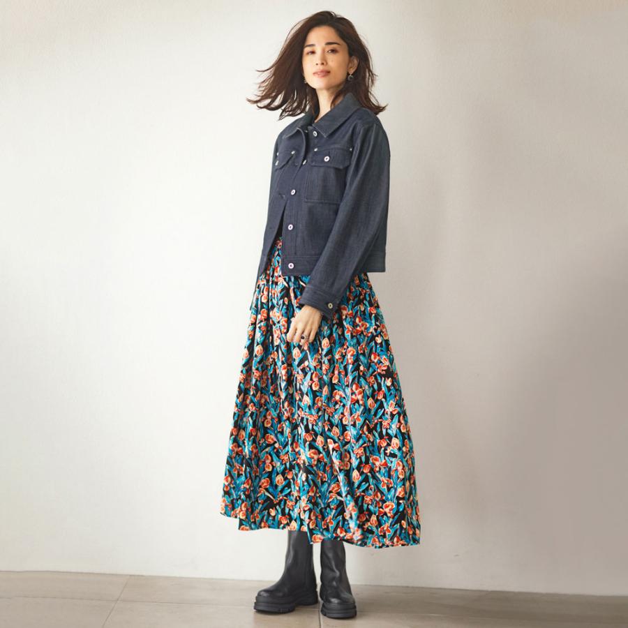 dinos（ディノス） 「IMBOTEX」社中わた使用 リアクティブ デニム