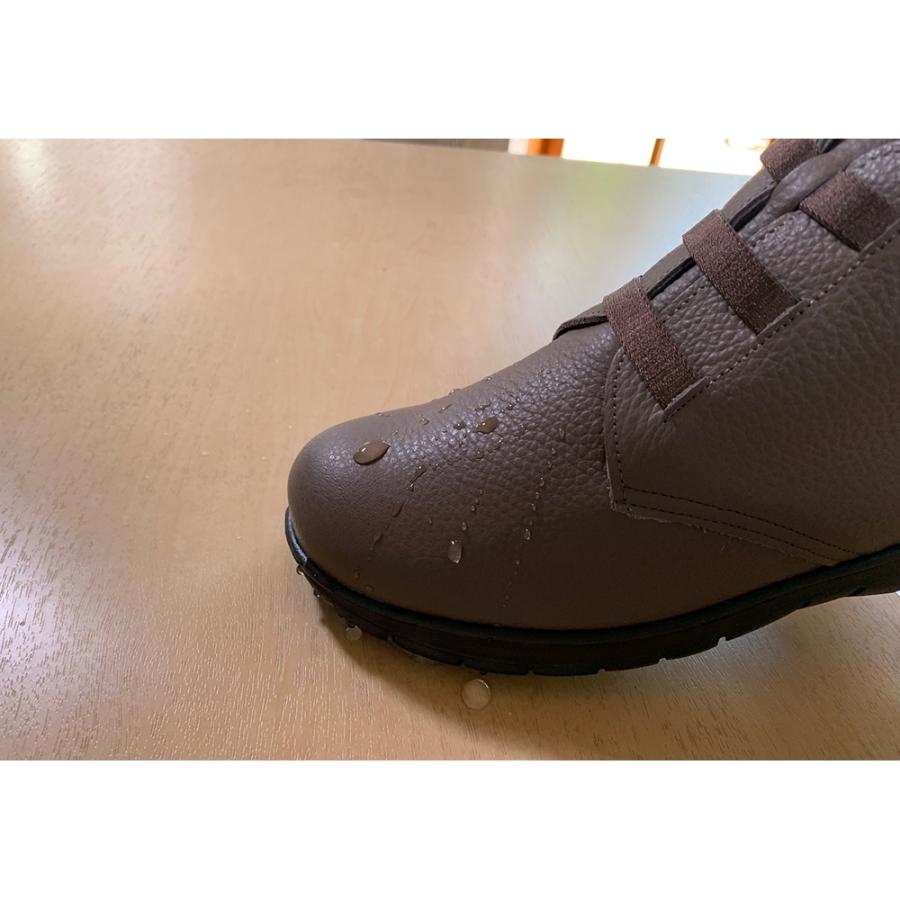 dinos（ディノス） レディース レザー シューズ ショート丈 牛革