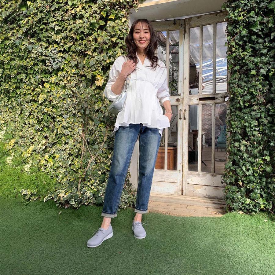 dinos（ディノス） スニーカー レザー レディース レースアップ