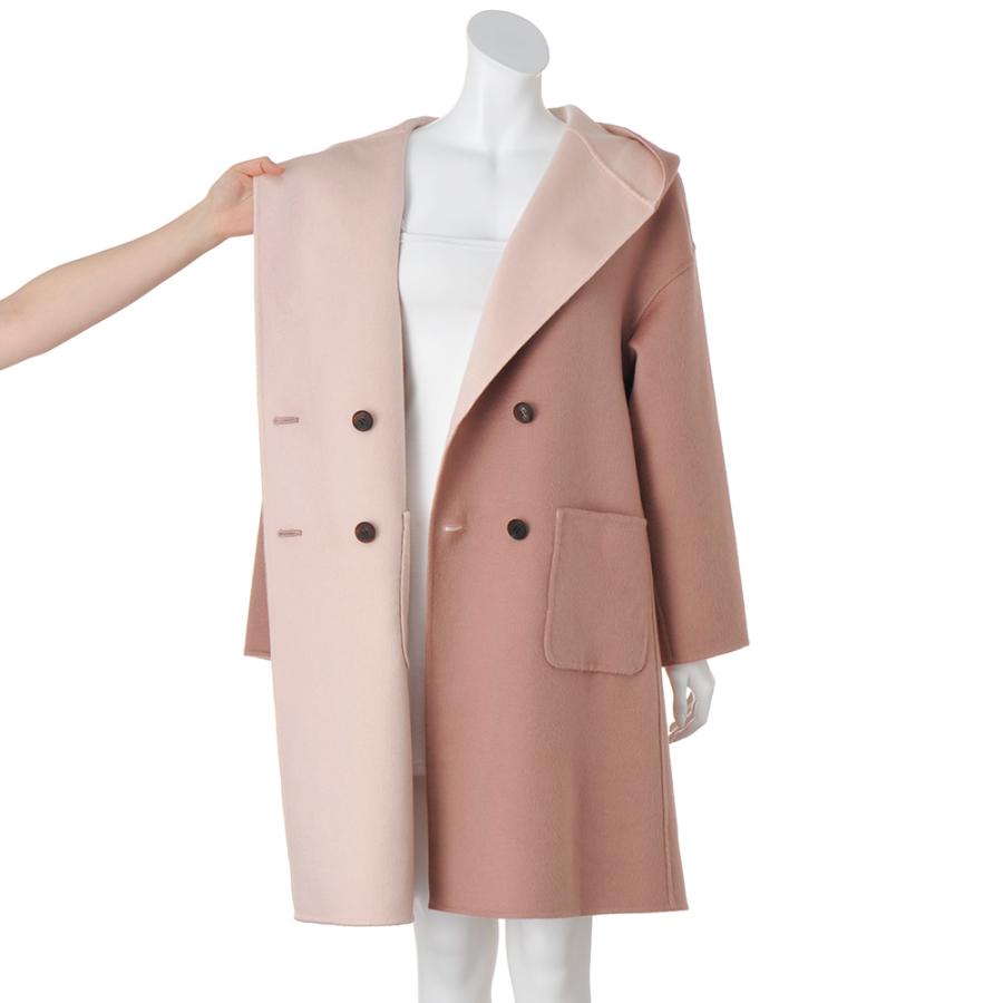 「ルイジ・コロンボ」 カシミヤ素材 リバーシブル コート ファッション コート PC5919 dinos（ディノス） 「ルイジ・コロンボ」 カシミヤ素材 リバーシブル