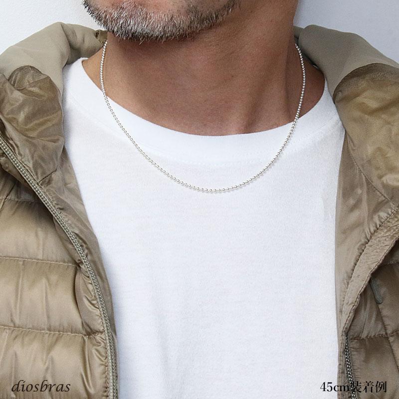 シルバー 925 ボールチェーン 1.8mm 50cm 幅1.8mm ネックレス : diosbras(ディオブラス) - 通販 - Yahoo!ショッピング