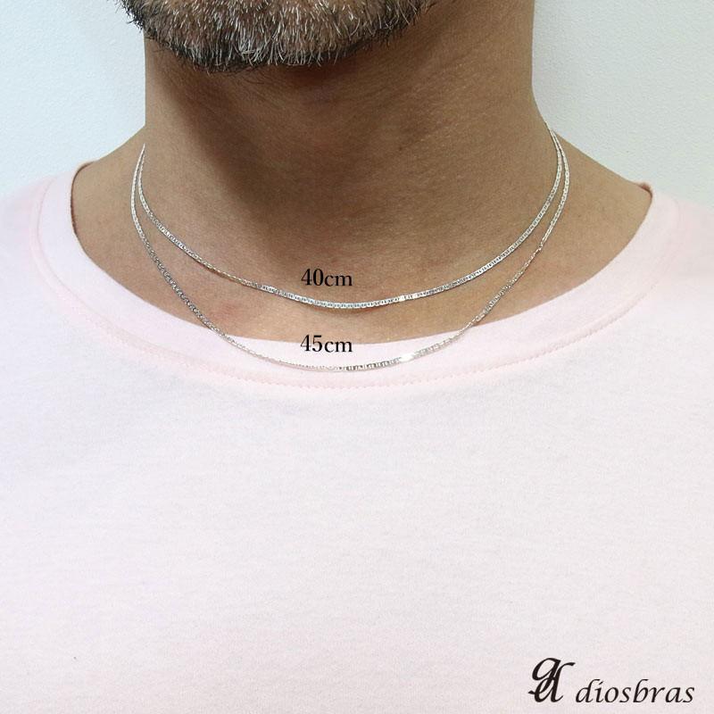 シルバーチェーン ネックレス マリーナ ロロマリーナチェーン マリンチェーン 幅1,3mm 40cm シルバー925 : diosbras(ディオブラス) - 通販 - Yahoo!ショッピング
