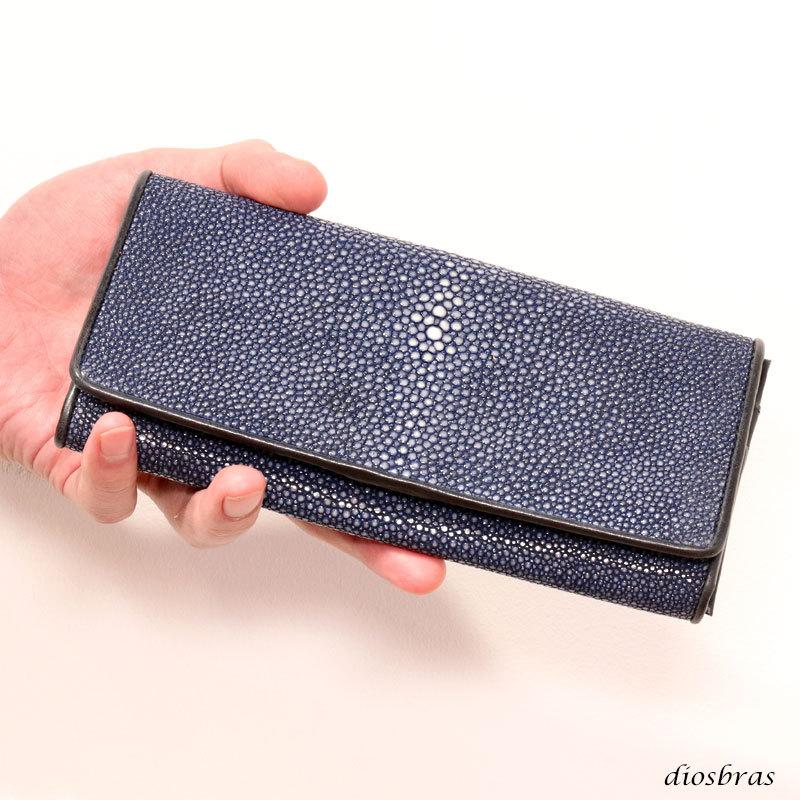 二つ折り長財布 長財布 エイ革 スティングレイ スティングレー 二つ折り長財布 長財布 エイ革 スティングレイ スティングレー