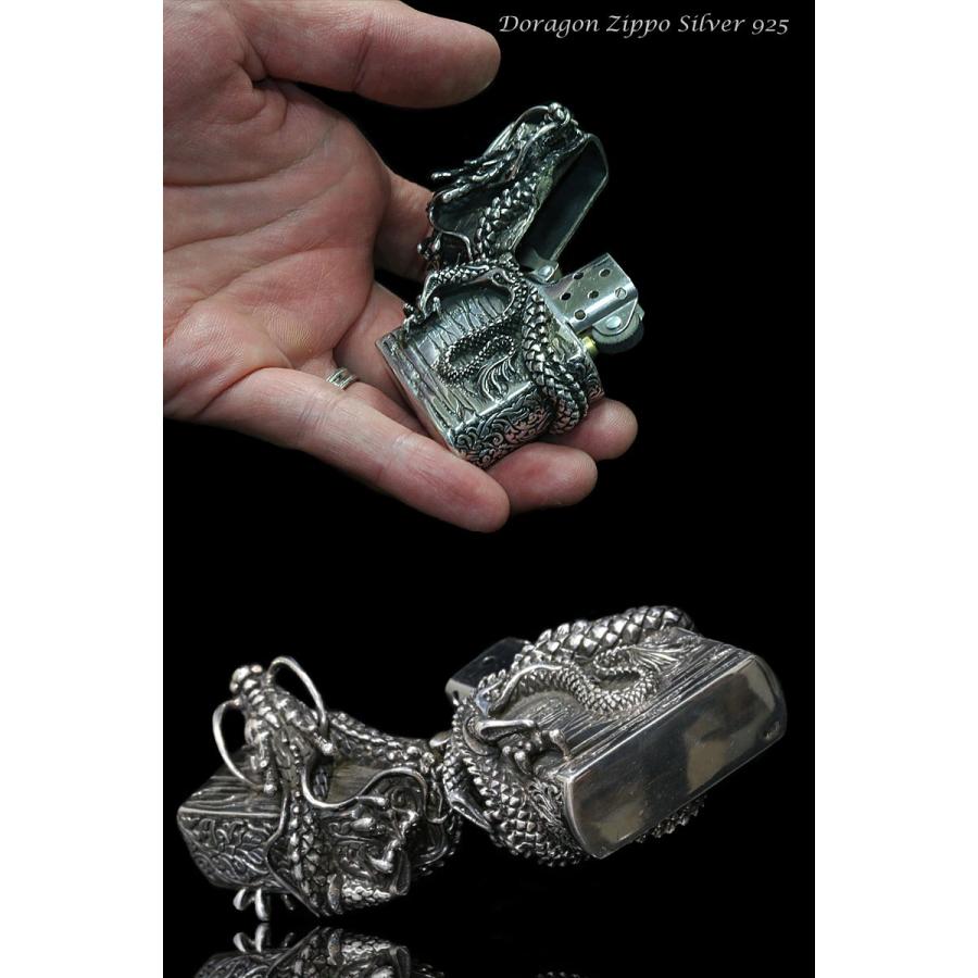 ドラゴン 竜 龍 ZIPPO ジッポ シルバー925 スターリング ドラゴン 竜 龍 ZIPPO ジッポ シルバー925 スターリング