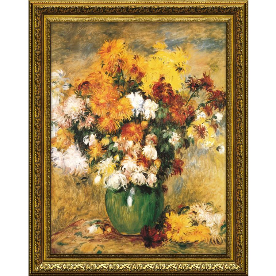 ルノワール 菊の花束 世界の名画 有名絵画 立体複製画 74cm×60cm : トライアンフギャラリー - 通販 - Yahoo!ショッピング