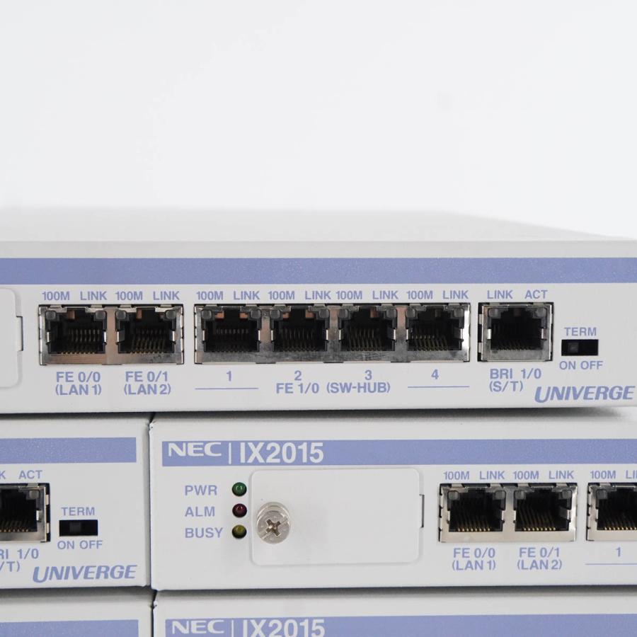 [PG]USED 8日保証 21セット入荷 5台セット NEC IX2015 UNIVERGE VPN対応高速アクセスルーター 5個セット 電源コード[SK01212-0304] : ソクラボ ...