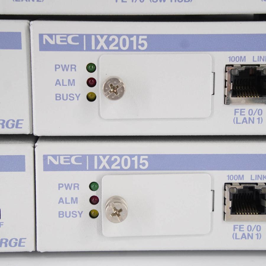 [PG]USED 8日保証 21セット入荷 5台セット NEC IX2015 UNIVERGE VPN対応高速アクセスルーター 5個セット 電源コード[SK01212-0304] : ソクラボ ...