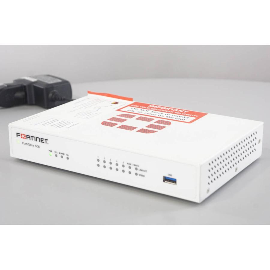 [PG]USED 8日保証 初期化済 FORTINET FG-50E UTM FortiGate 50E フォーティゲート ACアダプター[ST02600-0007] : DIRWINGS ...