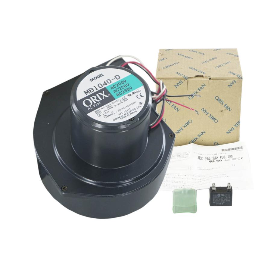 [PG]USED 8日保証 ORIENTAL MOTOR MB1040-D ACシロッコファン 取扱説明書[ST02640-0022 ...