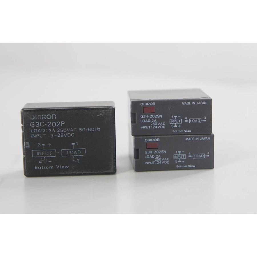 [PG]USED 8日保証 セット OMRON G3RD-X02SN G3R-OA202SZN G3R-202SN G3C-202P G3N-220B SOLID STATE RELAY ...