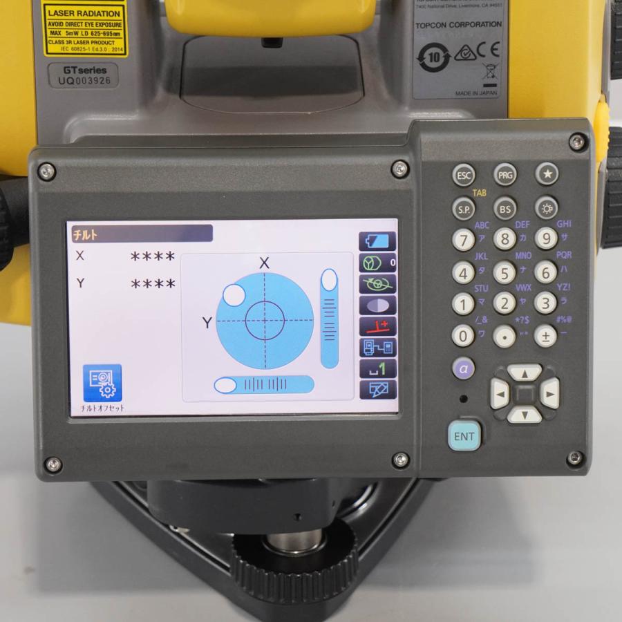 [PG]USED 8日保証 校正済み TOPCON GT-505 Geodetic Total Station トータルステーション AC ...
