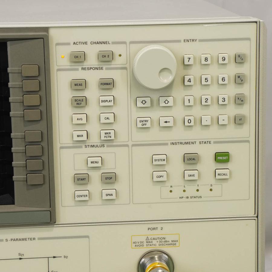 [DW]USED 8日保証 HP 8703A LIGHTWAVE COMPONENT ANALYZER ライトウェーブ コンポーネント ...