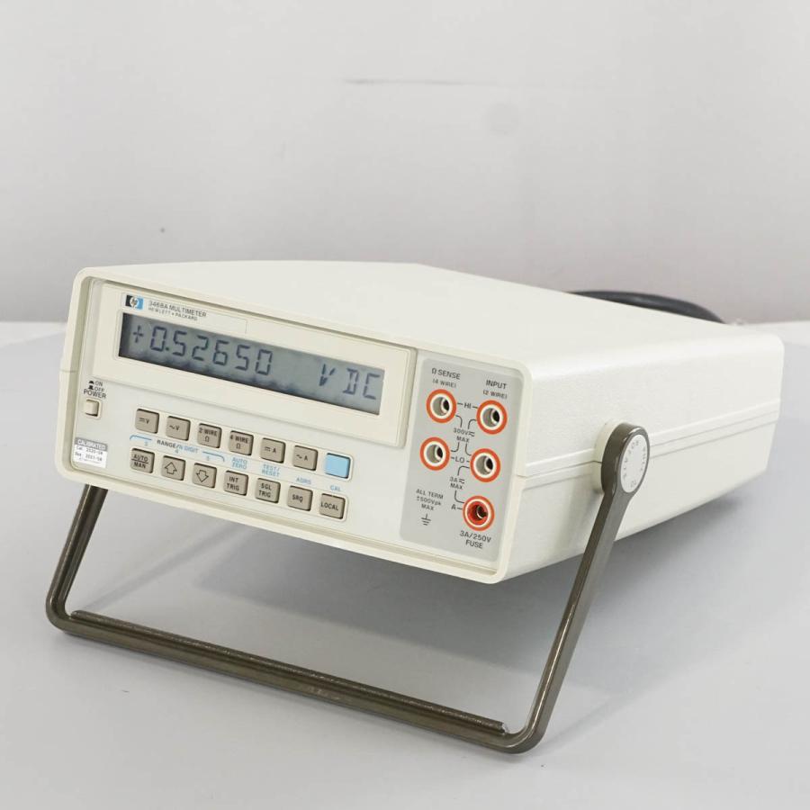 [DW]USED 8日保証 2台入荷 08/2020CAL HP 3468A MULTIMETER マルチメーター[SK02892-0044 ...