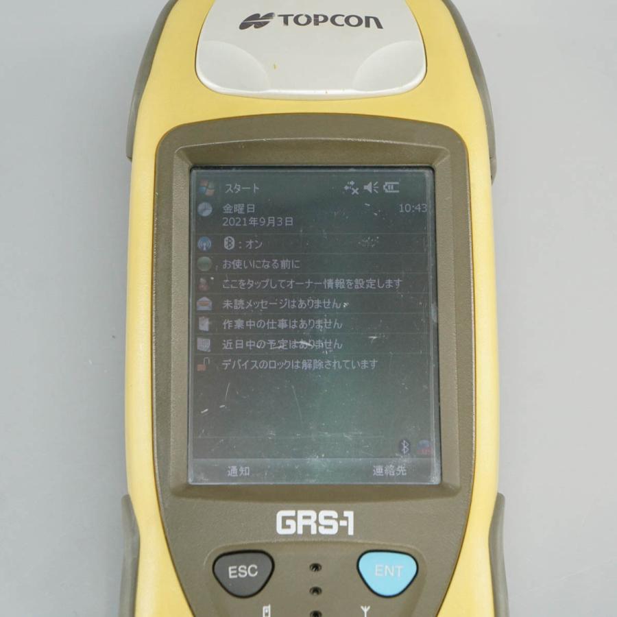 [SP]USED 30日保証 校正済み TOPCON GRS-1 GGDNT GNSS測量機 ハンドヘルド2周波GNESS受信機 PG-AI GP BC-3A RH-1/J ACアダプター ...