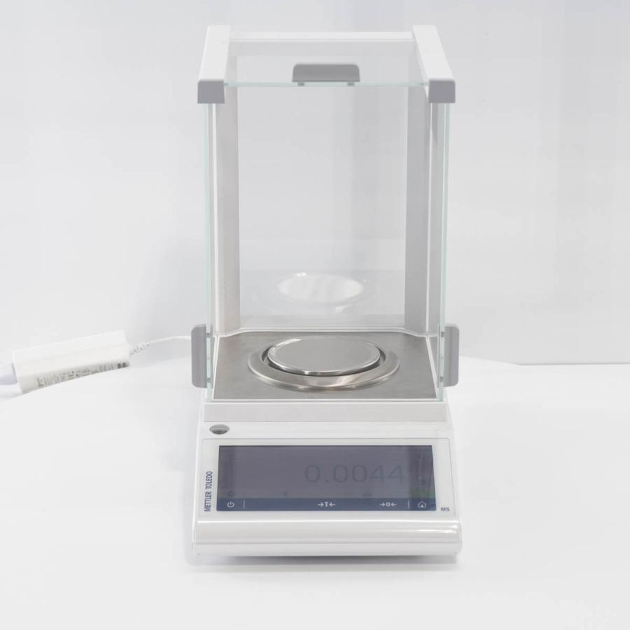 [DW]USED 8日保証 METTLER TOLEDO MS204TS /00 電子天秤 上皿 分析天びん MAX220g ACアダプター ...