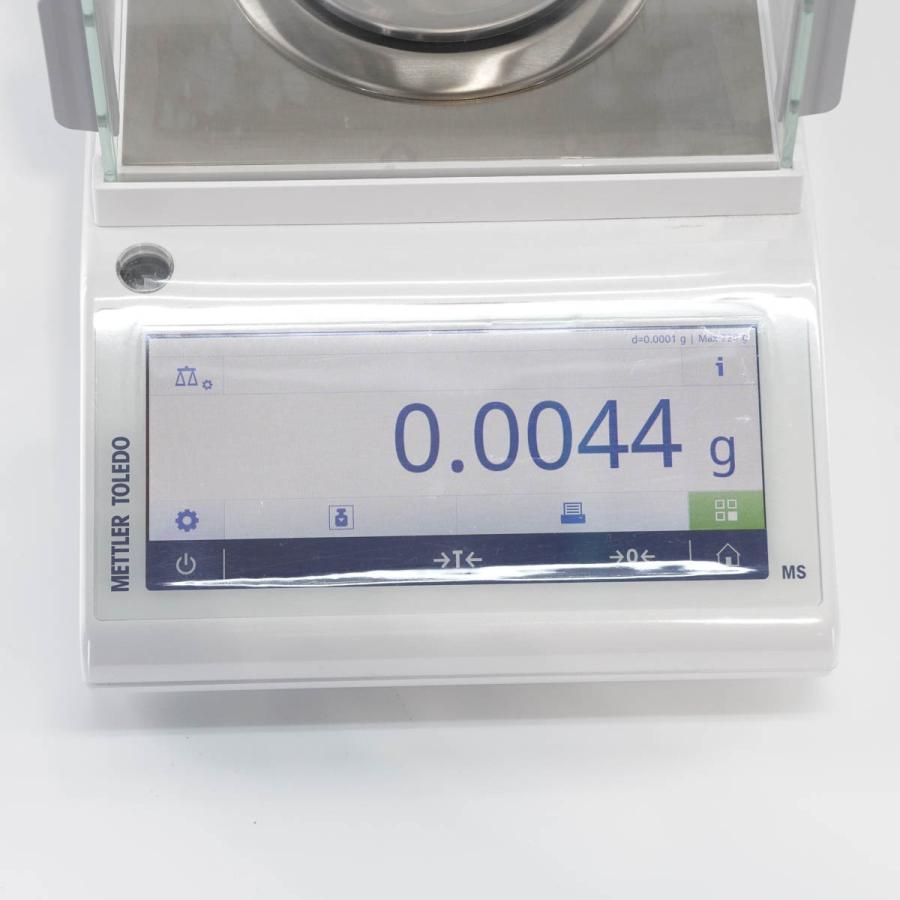 [DW]USED 8日保証 METTLER TOLEDO MS204TS /00 電子天秤 上皿 分析天びん MAX220g ACアダプター ...
