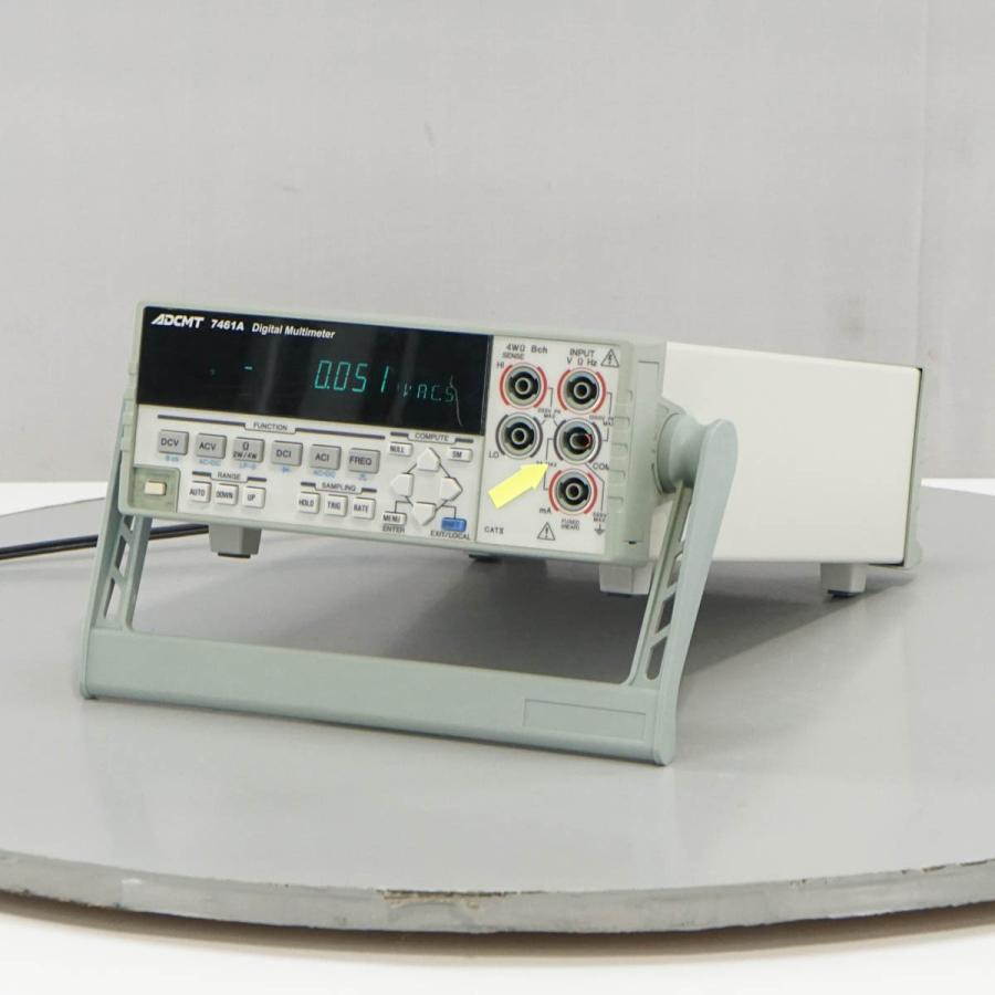 [DW]USED 8日保証 ADCMT 7461A Digital Multimeter デジタルマルチメーター[ST02943-0005 ...