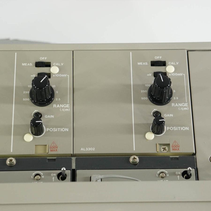 [DW]USED 8日保証 GRAPHTEC WR3320 LINEARCORDER リニアコーダー[ST02954-0456 ...