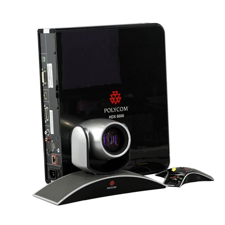 [PG]USED 8日保証 POLYCOM HDX 6000 HD NTSC テレビ会議システム MPTZ-9 電源コード リモコン [ST02960-0032] : ソクラボショップ ...