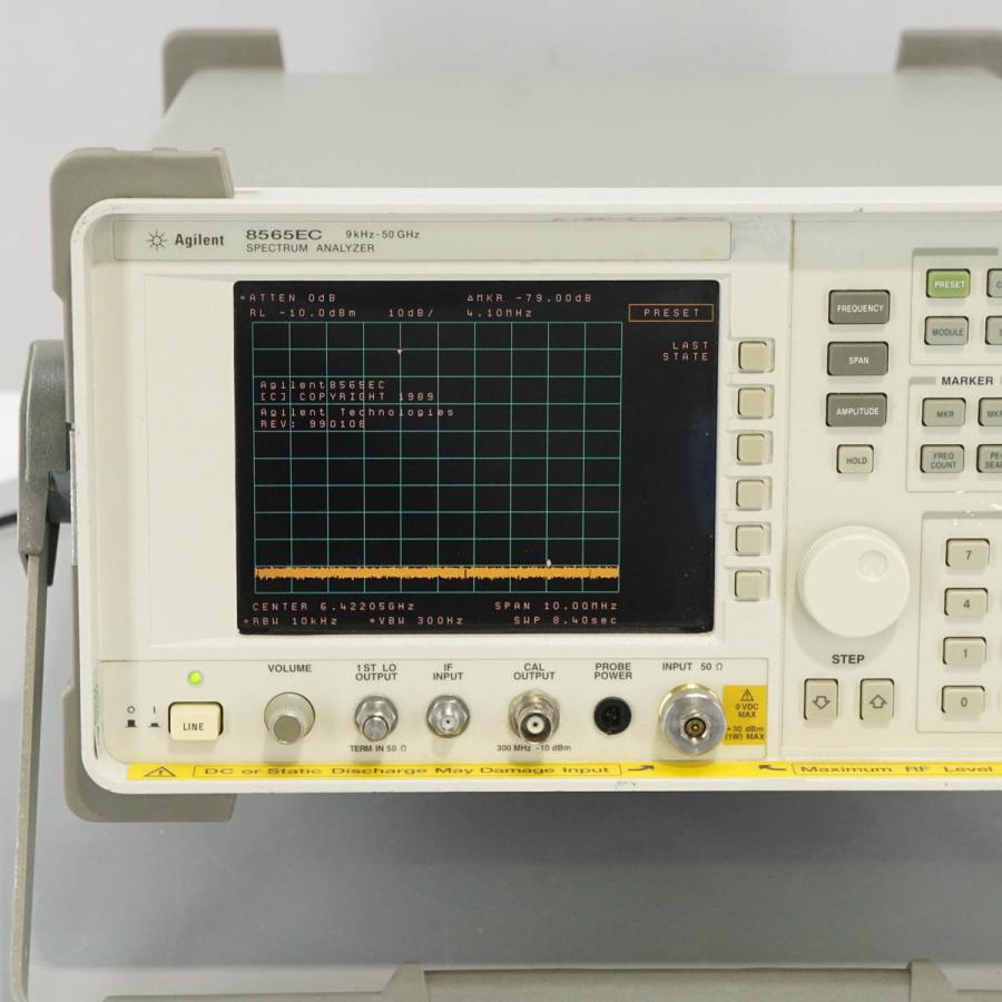 [DW]USED 8日保証 Agilent 8565EC SPECTRUM ANALYZER スペクトラムアナライザー 85620A 9kHz ...