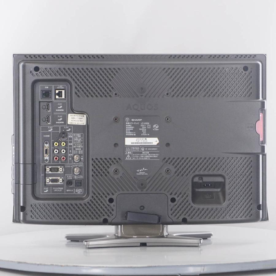 [DW] USED 8日保証 8台入荷 2009年製 SHARP LC-20E6 AQUOS アクオス 液晶テレビ 20型 20インチ HDMI 1366×768 電源コード[SK02987 ...