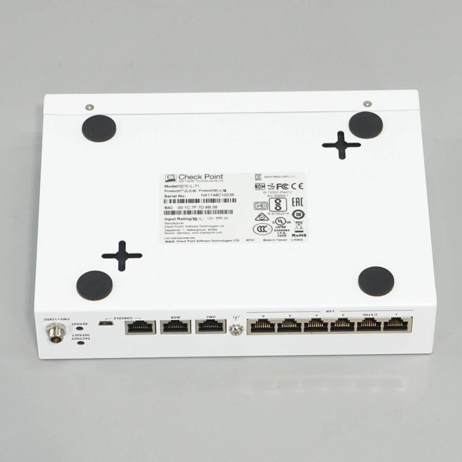 [DW] USED 8日保証 Check Point L-71 SEiRiOS UTM ライセンス有効期限2022年02月01日 ...