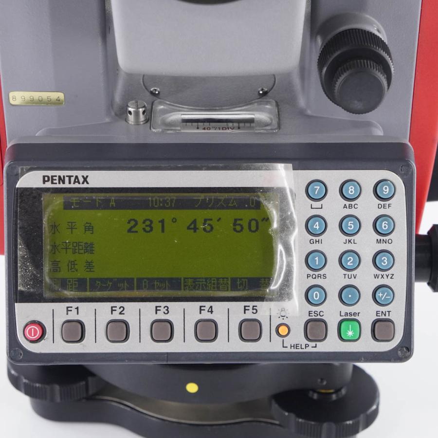 [SP]USED 30日保証 校正済み完動品 PENTAX V-460C V400シリーズ トータルステーション 測量機 ACアダプター 取扱 ...