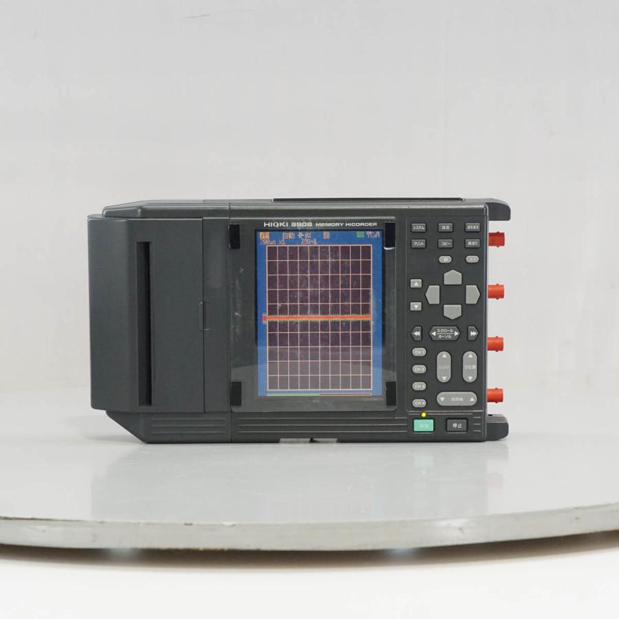 [DW]USED 8日保証 HIOKI 8808 MEMORY HiCORDER メモリーハイコーダー ACアダプター ソフトウェア 取扱説明 ...