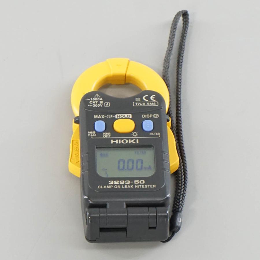 [DW]USED HIOKI 3293-50 CLAMP ON LEAK HiTESTER クランプオンリークハイテスター[ST03068 ...