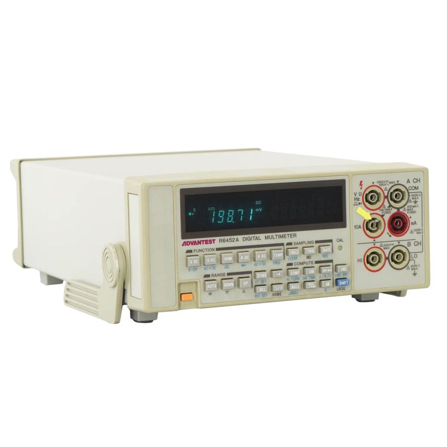 [DW]USED 8日保証 09/2019CAL ADVANTEST R6452A DIGITAL MULTIMETER デジタルマルチ ...
