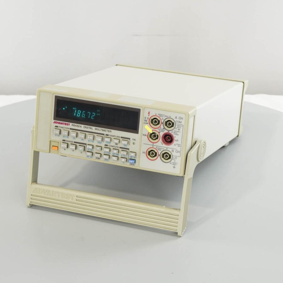 [DW]USED 8日保証 09/2019CAL ADVANTEST R6452A DIGITAL MULTIMETER デジタルマルチ ...