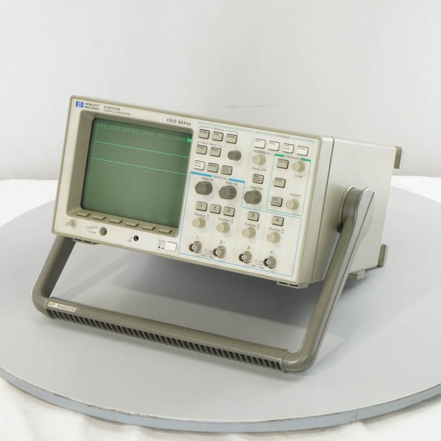 [DW]USED 8日保証 HP 54602B OSCILLOSCOPE オシロスコープ 150MHz 10071B*3電源コード ...