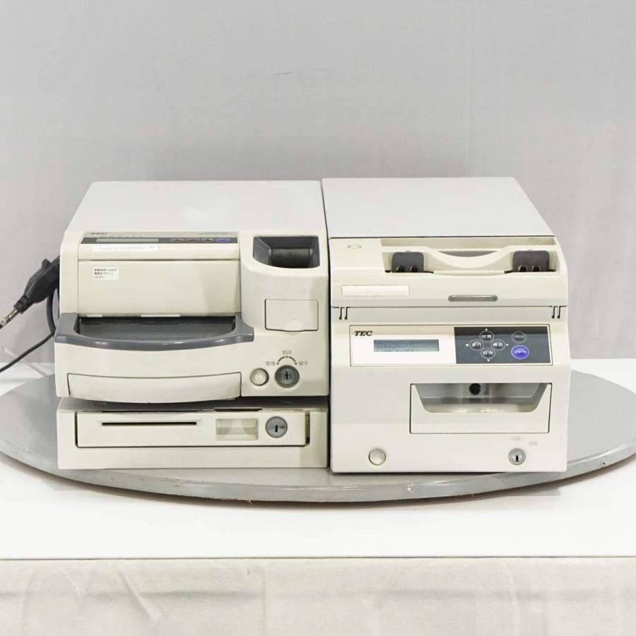 [PG]USED 8日保証 セット TEC VT-250-K1L-R VITESE 自動釣銭機 自動ドロワ コイントレイ VT-280-S ...