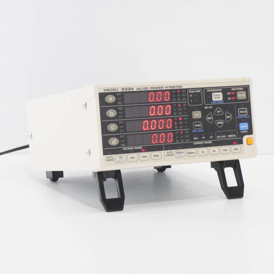 [DW]USED 8日保証 HIOKI 3334 AC/DC POWER HiTESTER パワーハイテスター[ST03106-0002 ...