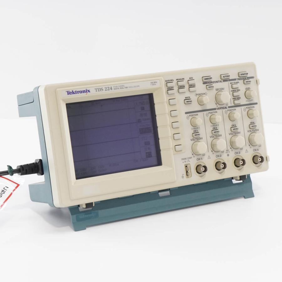 [JB]USED 現状販売 Tektronix TDS 224 TDS224 DIGITAL REAL-TIME OSCILLOSCOPE ...
