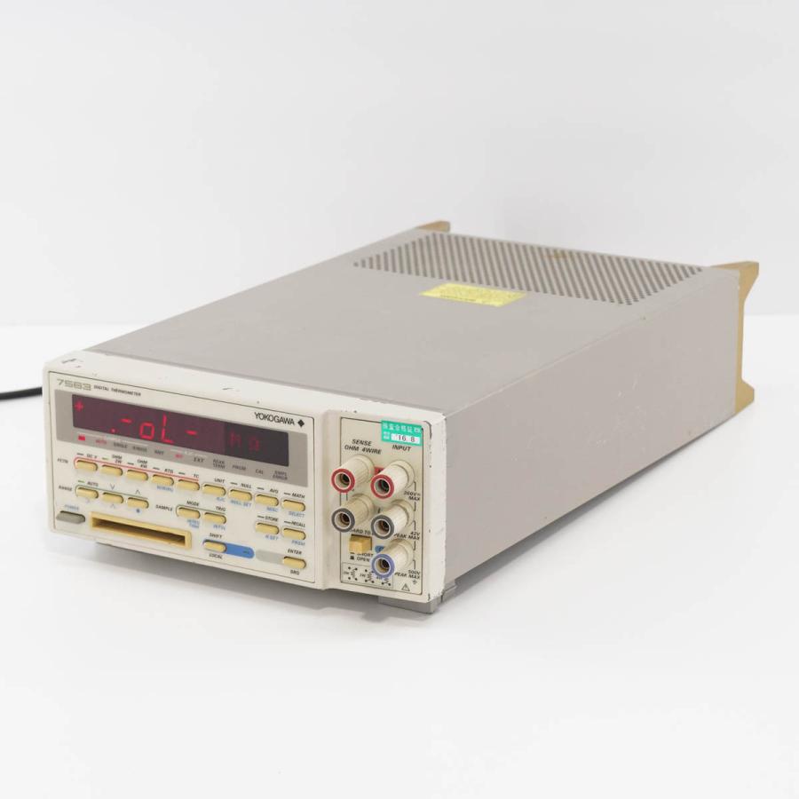 [DW]USED 8日保証 YOKOGAWA 7563 756321-B-1 DIGITAL THERMOMETER デジタルサーモメーター[ST03106-0298] : ソクラボショップ ...
