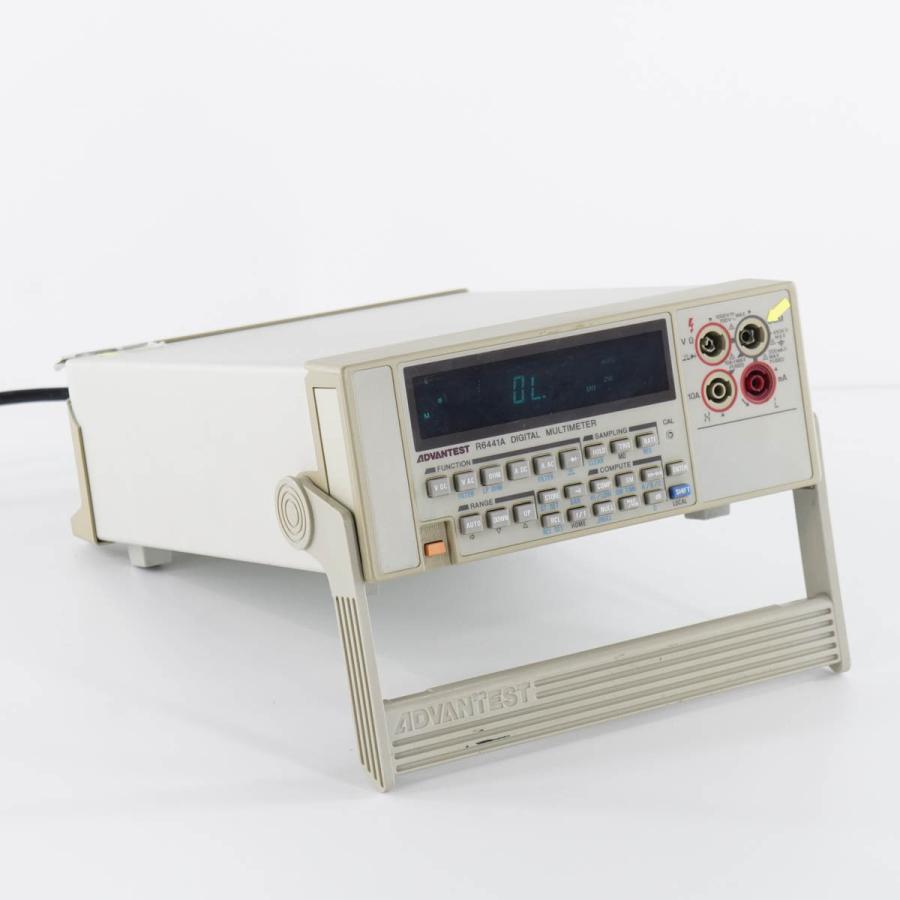 [DW]USED 8日保証 動作確認済 ADVANTEST R6441A DIGITAL MULTIMETER デジタルマルチメーター ...