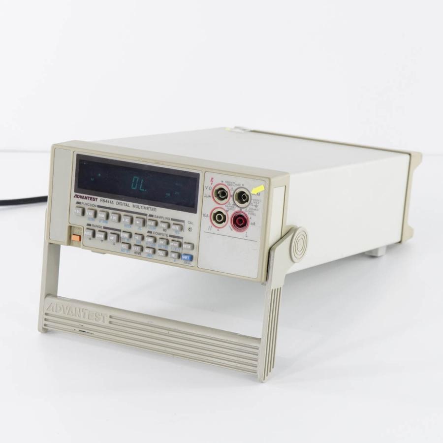 [DW]USED 8日保証 動作確認済 ADVANTEST R6441A DIGITAL MULTIMETER デジタルマルチメーター ...