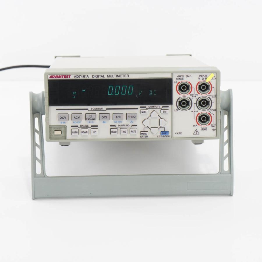 [DW]USED 8日保証 ADVANTEST AD7461A DIGITAL MULTIMETER デジタルマルチメーター[ST03106 ...