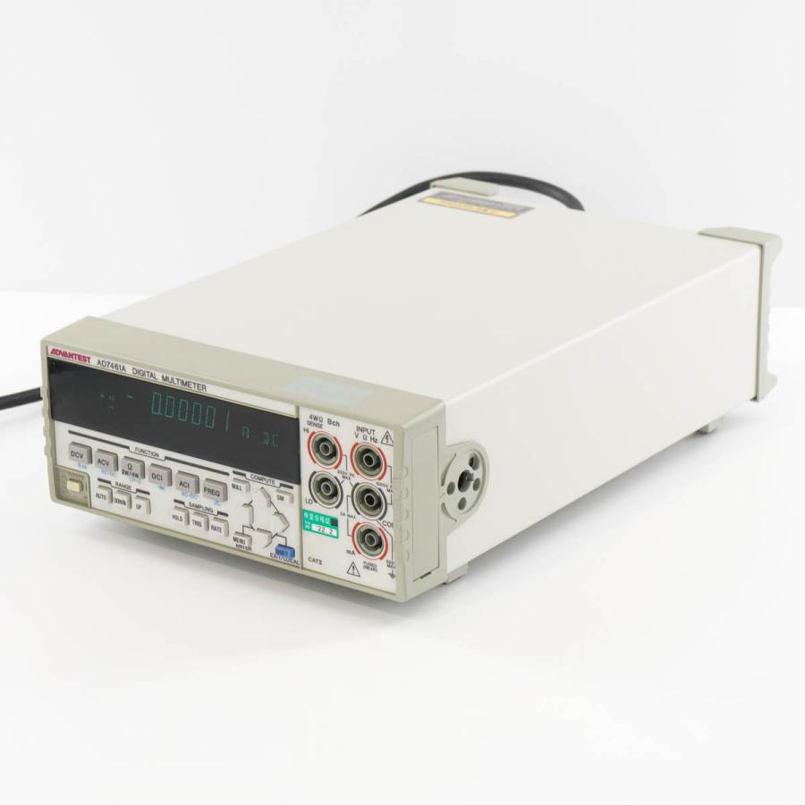 [DW]USED 8日保証 ADVANTEST AD7461A DIGITAL MULTIMETER デジタルマルチメーター[ST03106 ...