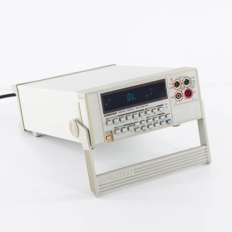 [DW]USED 8日保証 動作確認済 ADVANTEST R6441A DIGITAL MULTIMETER デジタルマルチメーター ...