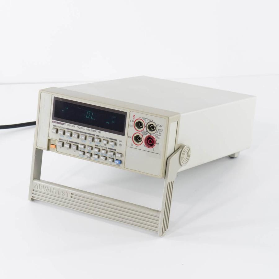 [DW]USED 8日保証 ADVANTEST R6441A DIGITAL MULTIMETER デジタルマルチメーター[ST03106 ...