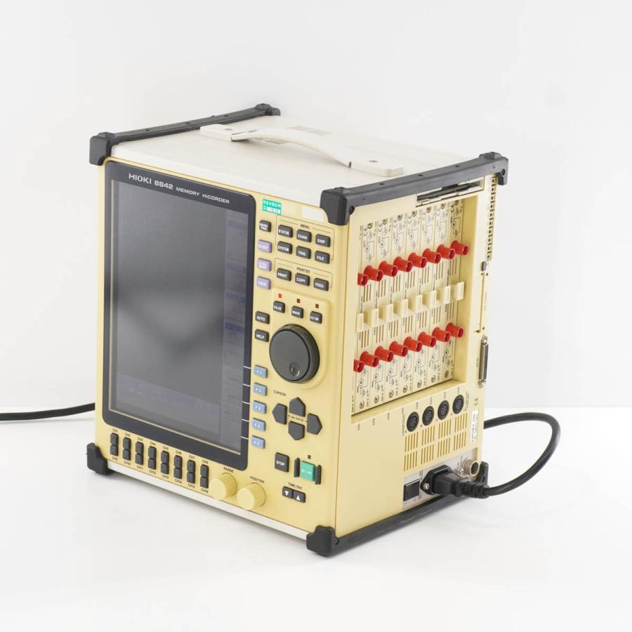 [JB]USED 現状販売 HIOKI 8842 MEMORY HiCORDER メモリーハイコーダー 8936*8 ANALOG UNIT ...