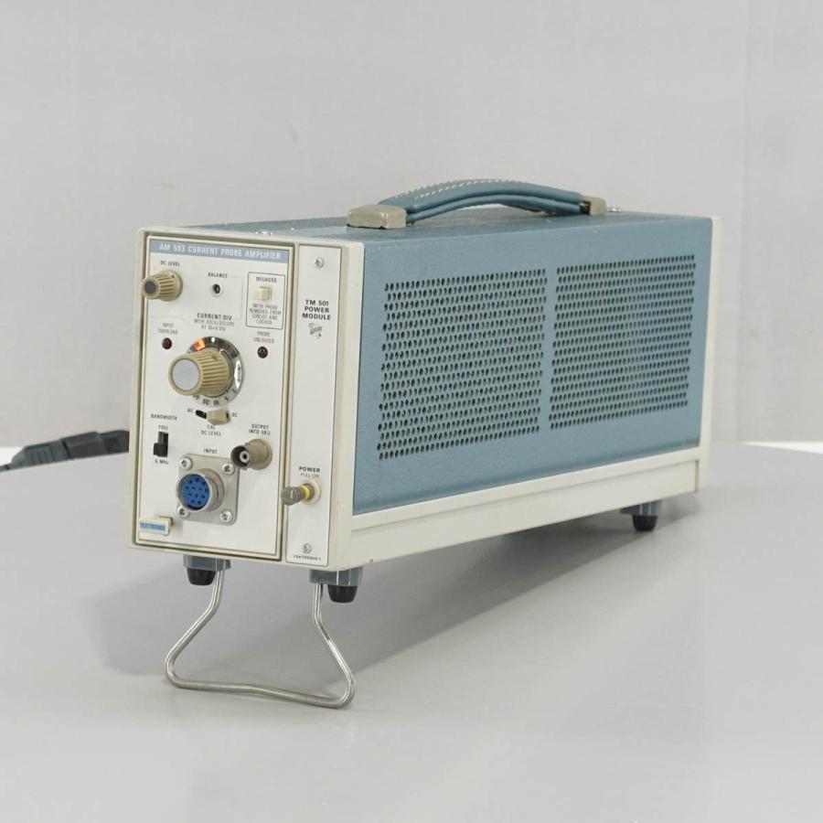 [DW]USED Tektronix AM503 CURRENT PROBE AMPLIFIER カレントプローブアンプ TM501 ...