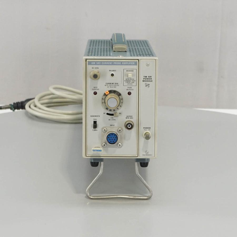 [DW]USED Tektronix AM503 CURRENT PROBE AMPLIFIER カレントプローブアンプ TM501 ...